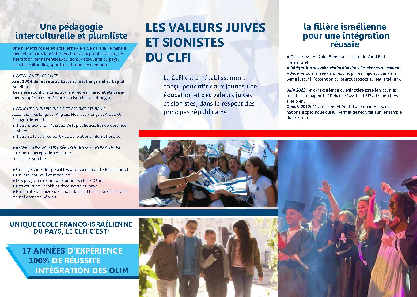 Bienvenue au Collège Lycée franco-israélien (CLFI) Marcel et Lucette ...